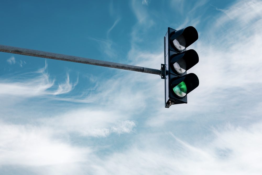 What Do You Do at an Intersection With Flashing Lights?